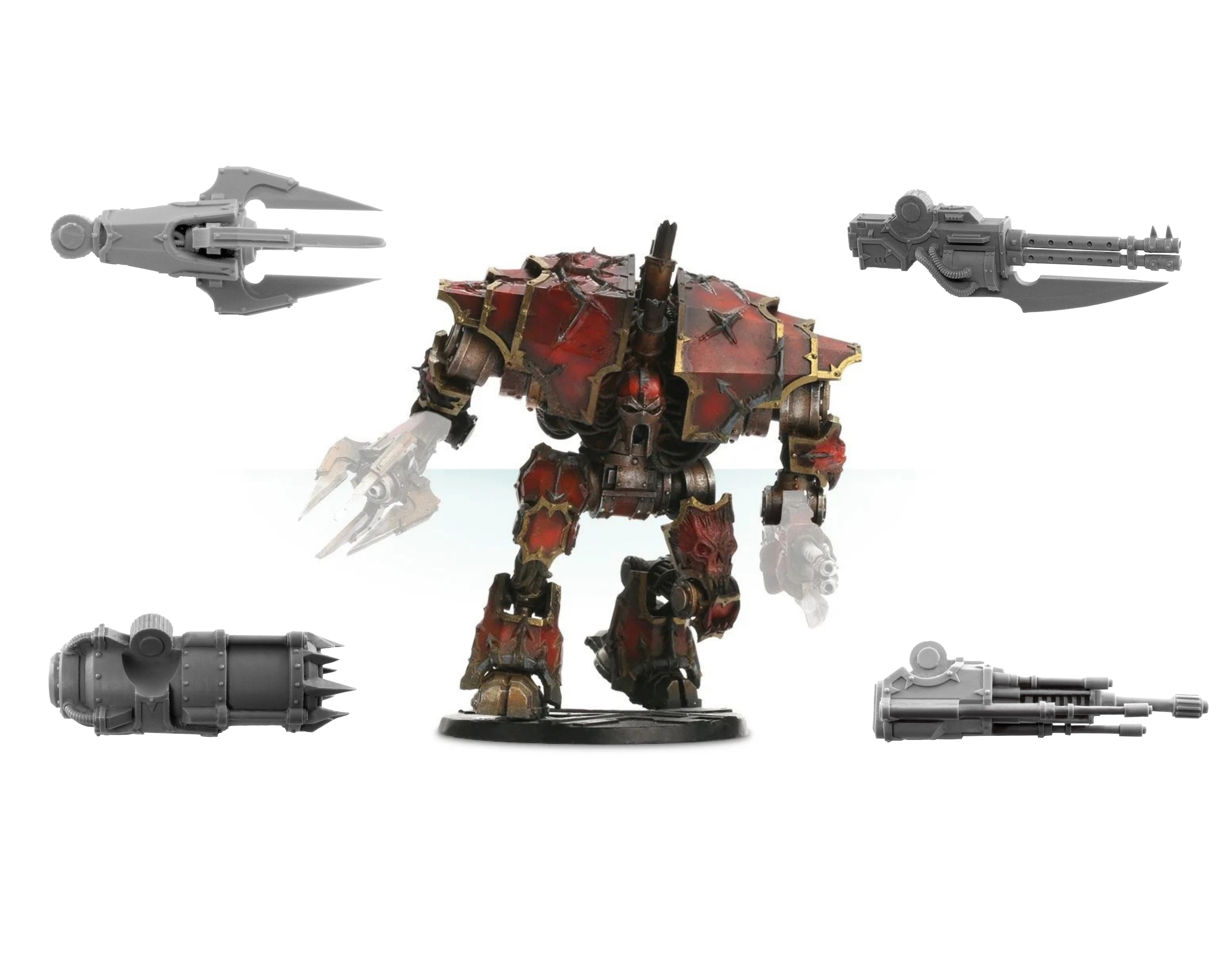 Купить Chaos Decimator Daemon Engine (4 закачки) в литейной мастерской ...