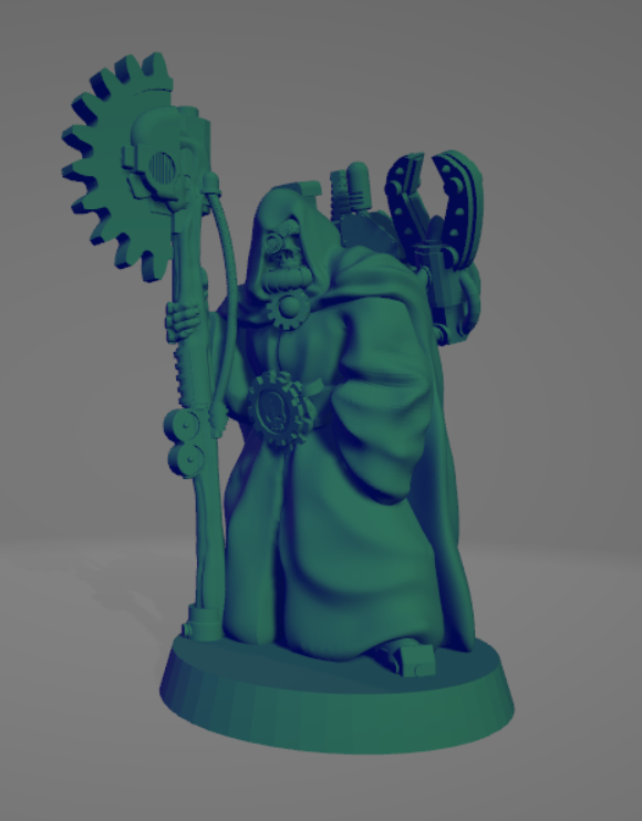 Купить Mars Mech Priest в литейной мастерской Webway