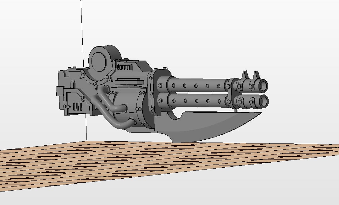Купить Chaos Butcher Cannon в литейной мастерской Webway