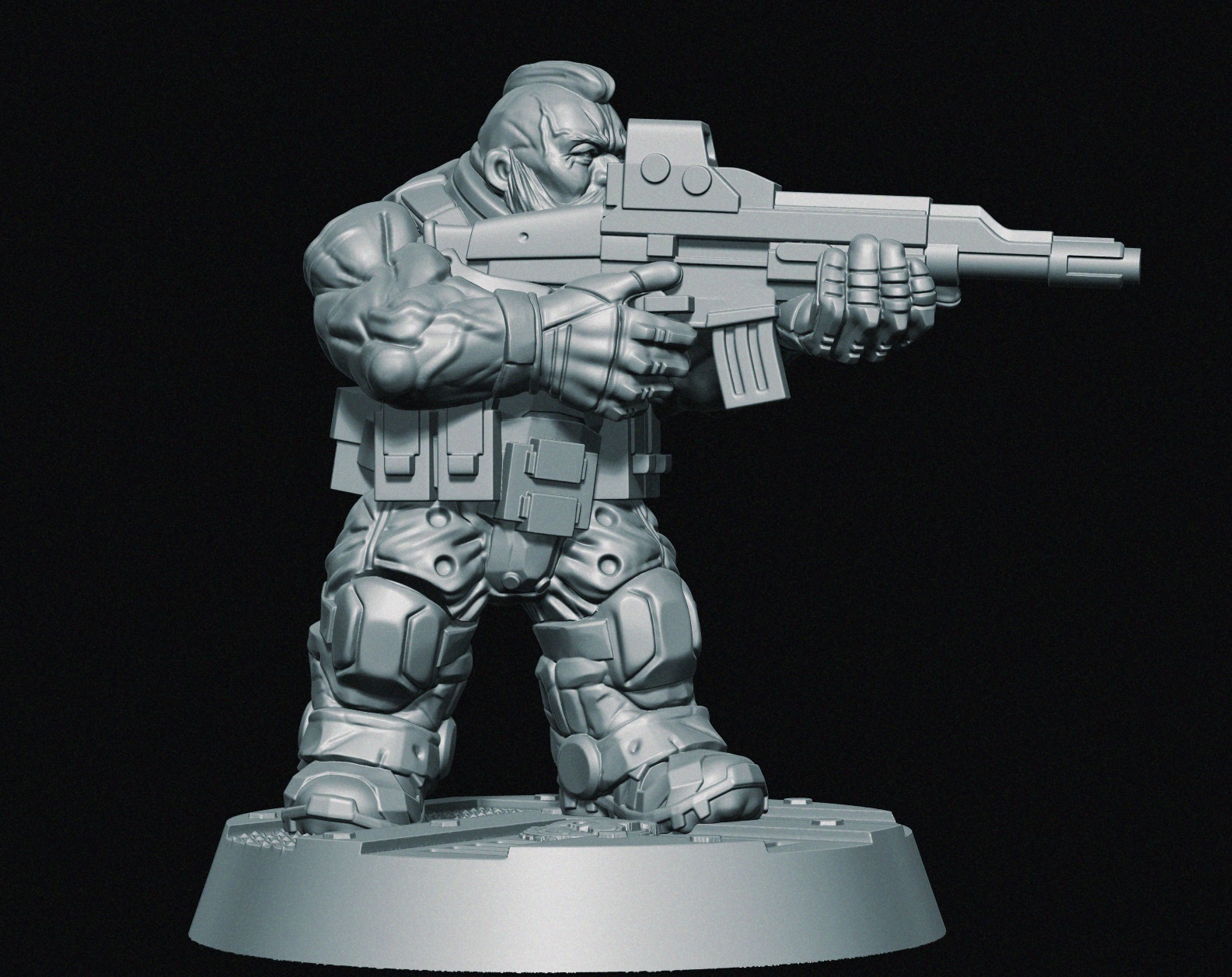 Купить Dwarf Kill team Rifleman в литейной мастерской Webway