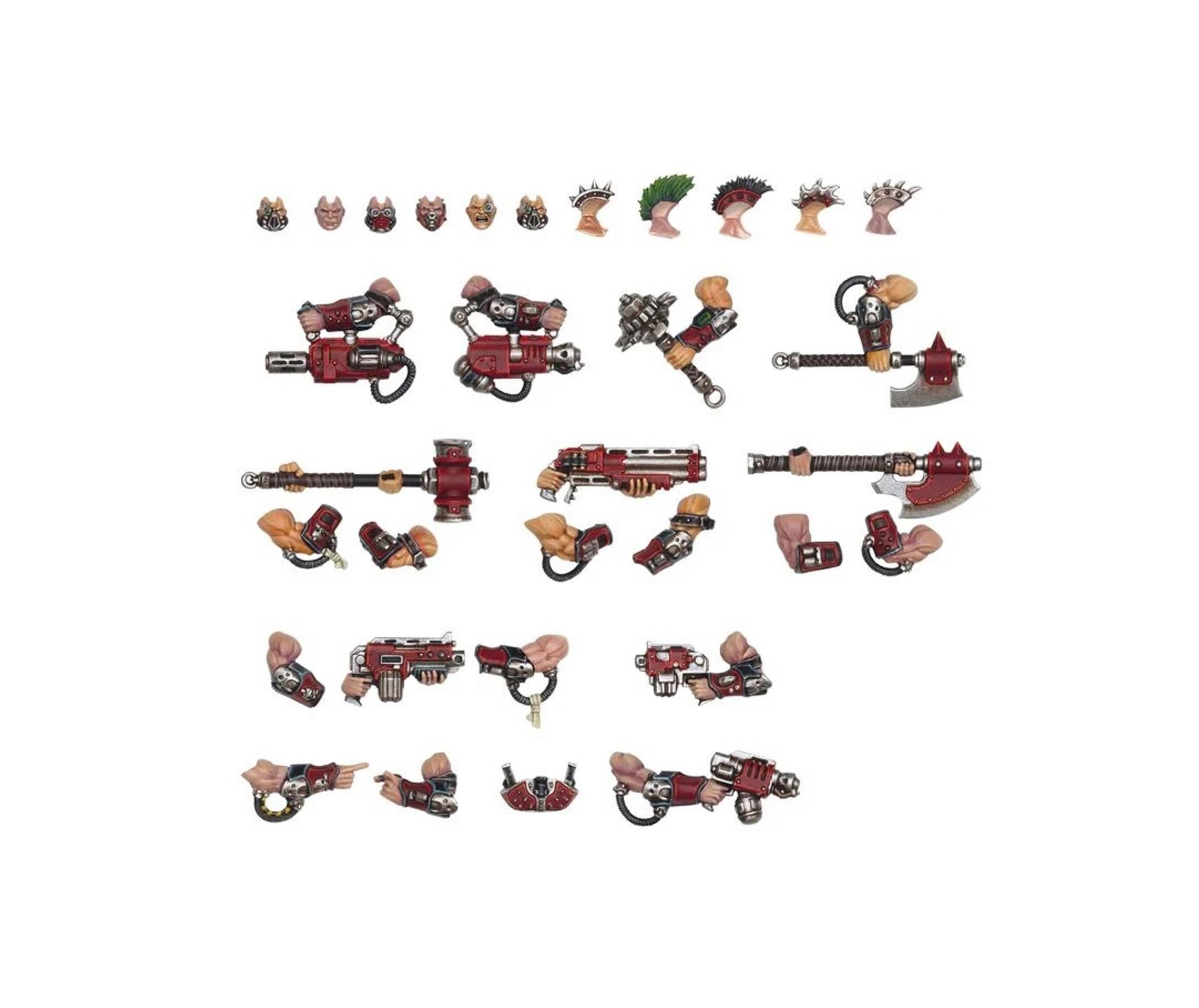 Купить Goliath Weapons & Upgrades (1 литник) в литейной мастерской Webway