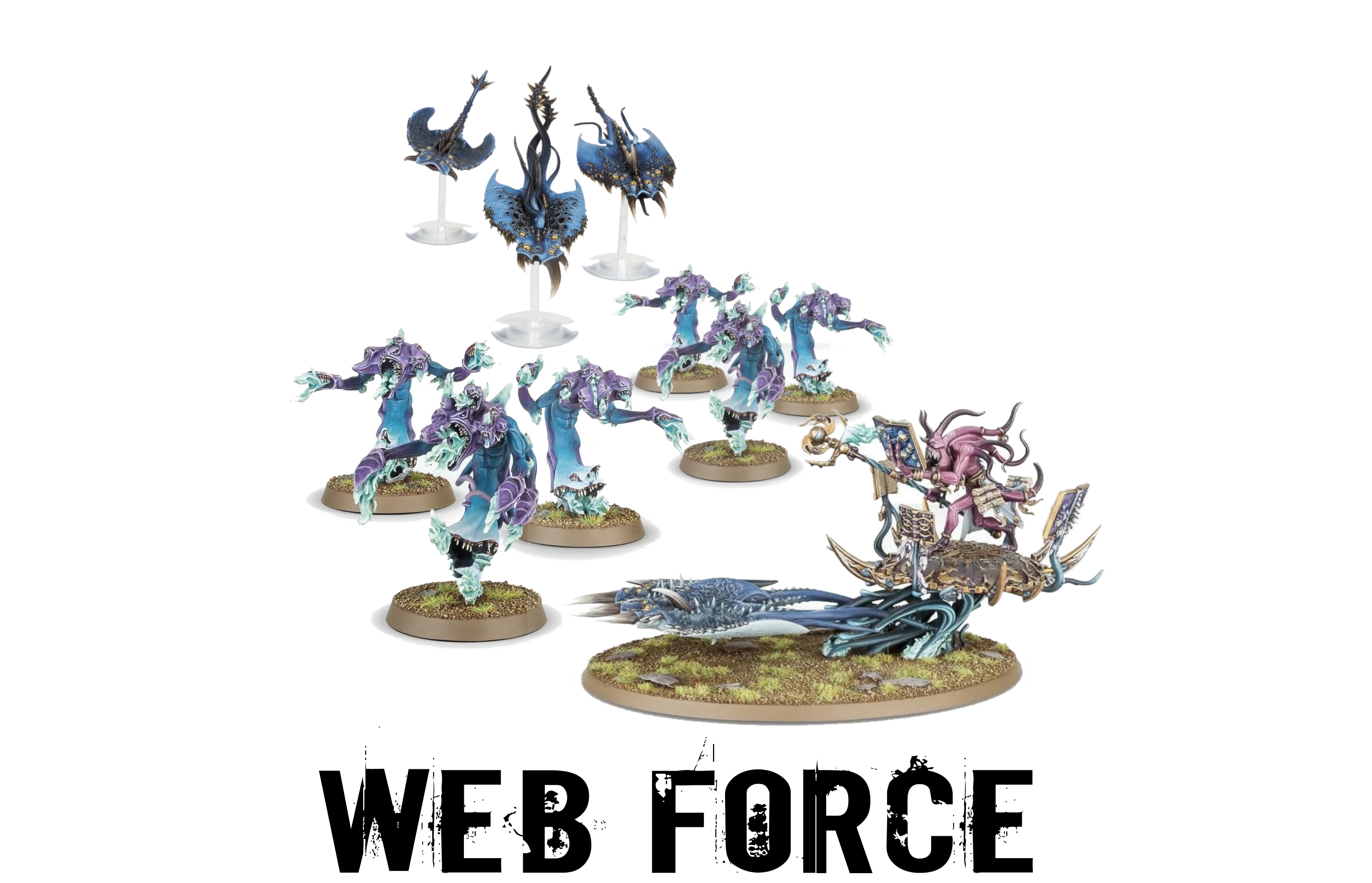 Купить (Starter Set) Web Force - Daemons of Tzeentch 2 в литейной мастерской Webway