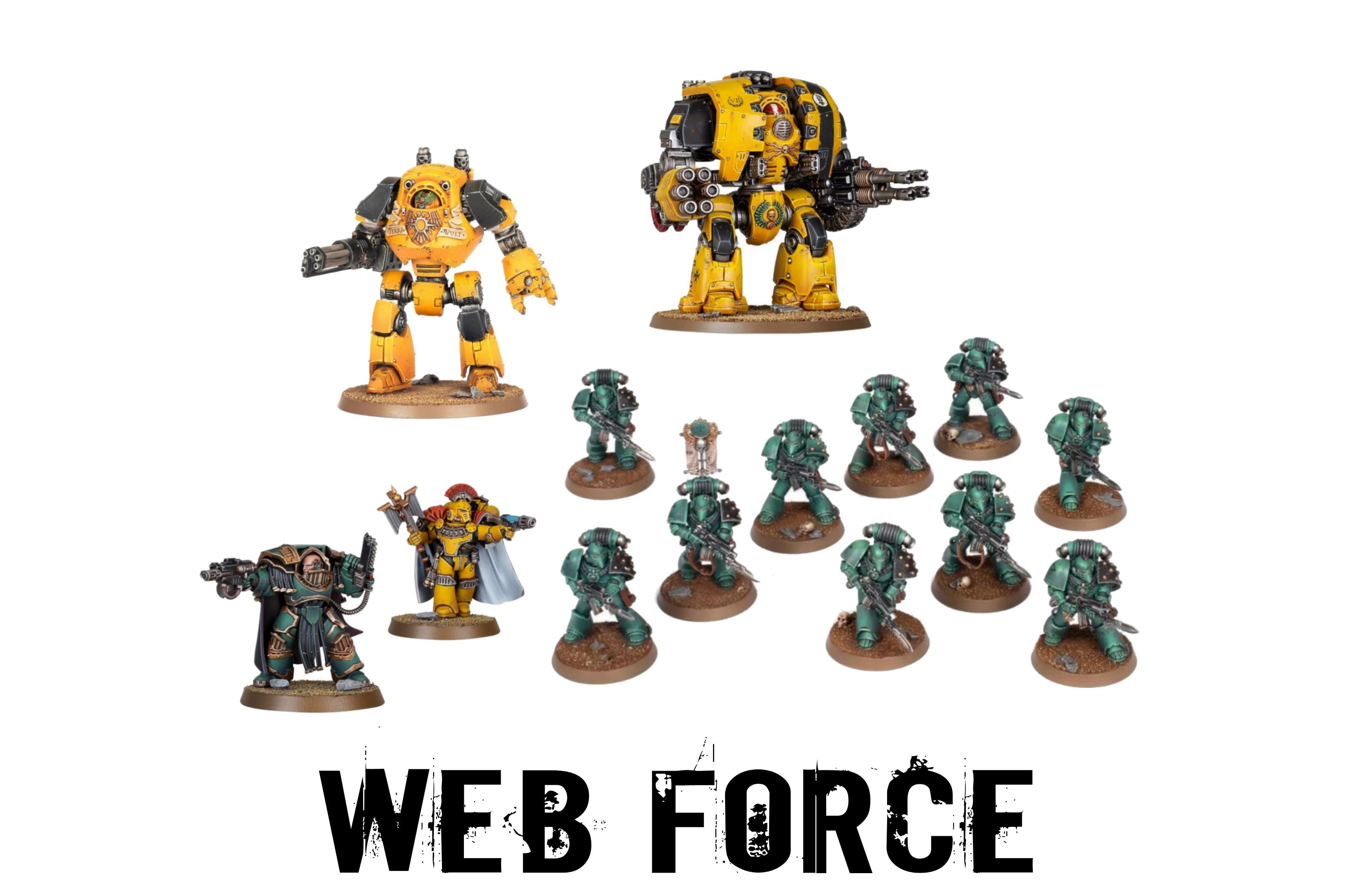 Купить (Starter Set) Web Force - The Horus Heresy 1 в литейной ...