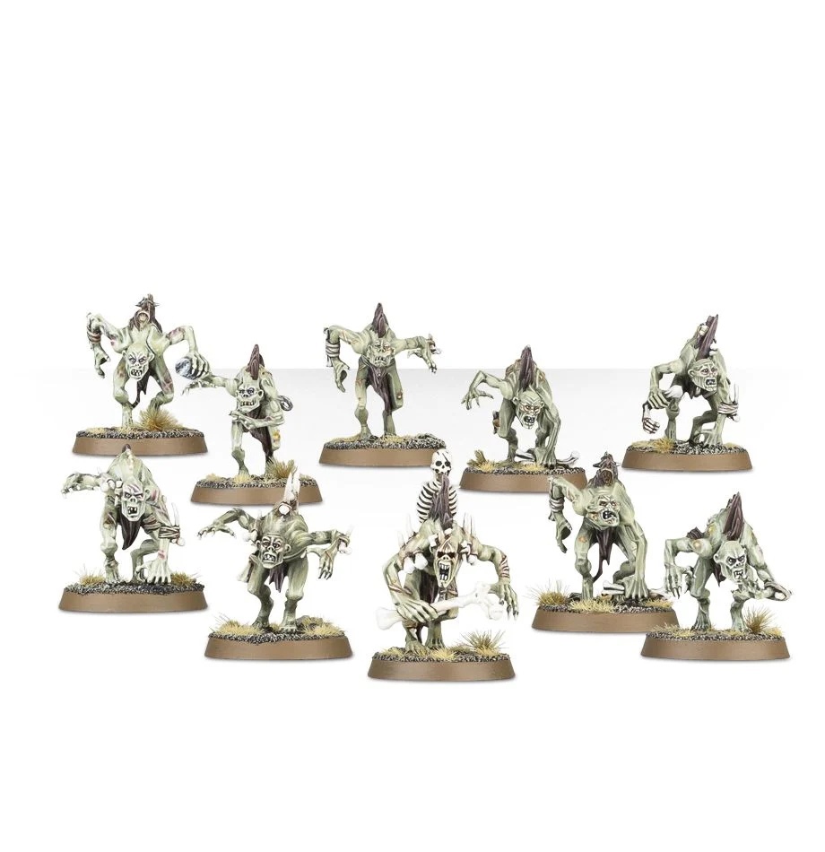 Купить Crypt Ghouls (10 шт) (2 литника) в литейной мастерской Webway