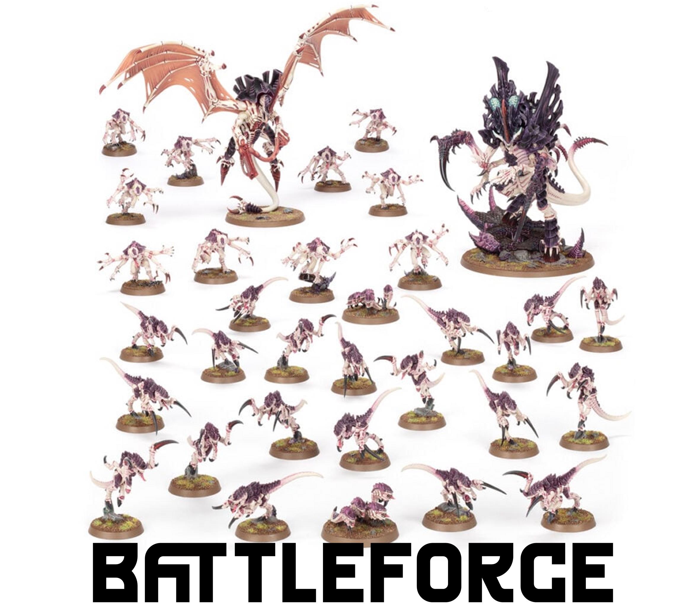 Купить (Starter Set) Battleforce - Tyranids - Onslaught Swarm (12 ...