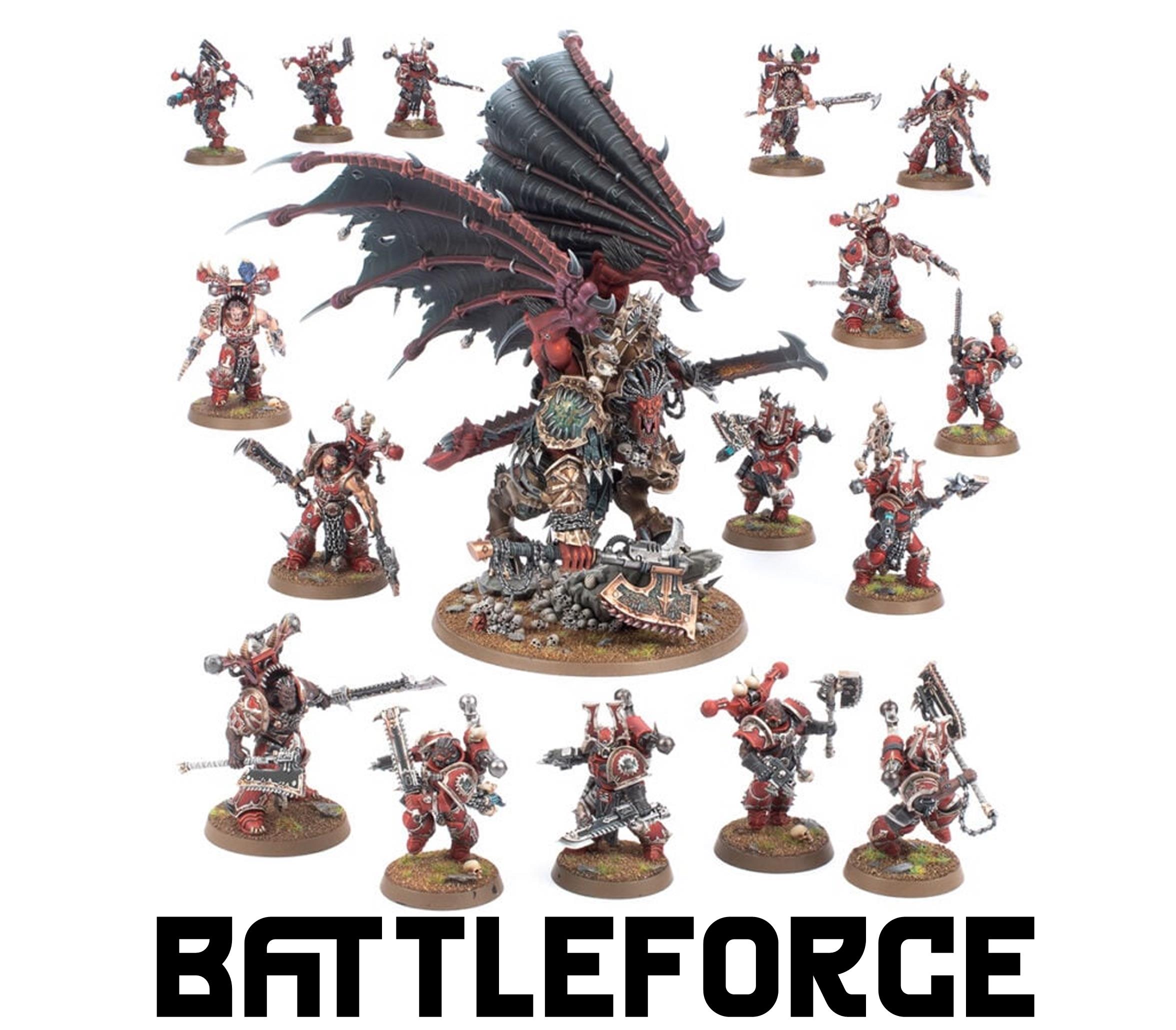 Купить (Starter Set) Battleforce - World Eaters - Exalted of the Red ...