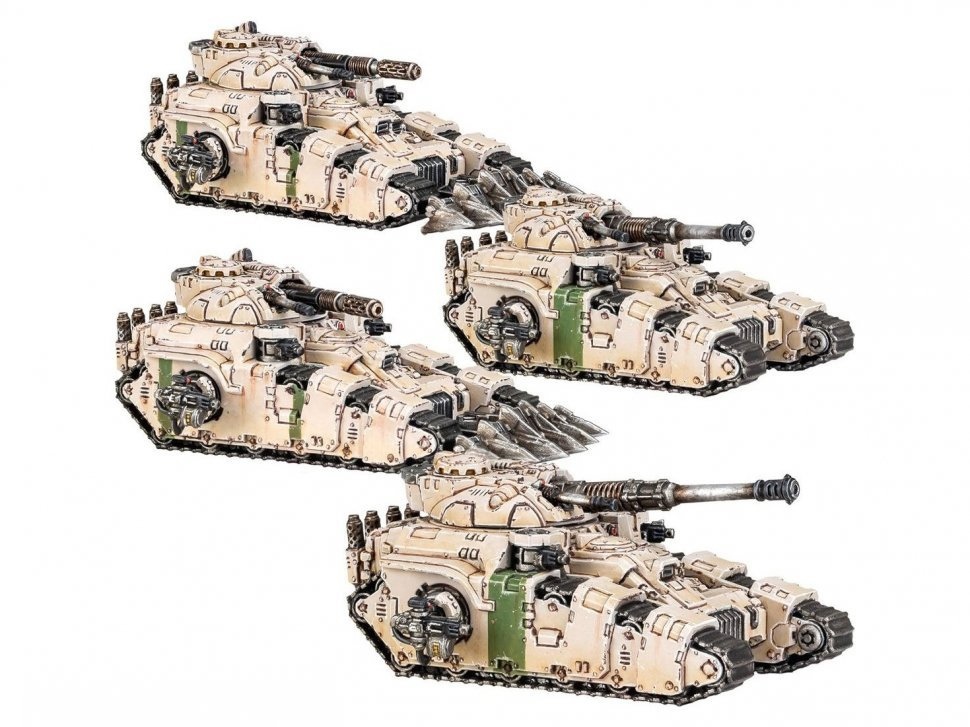 Купить LI - Kratos Heavy Tank Squadron (4шт) (2 литника) в литейной ...