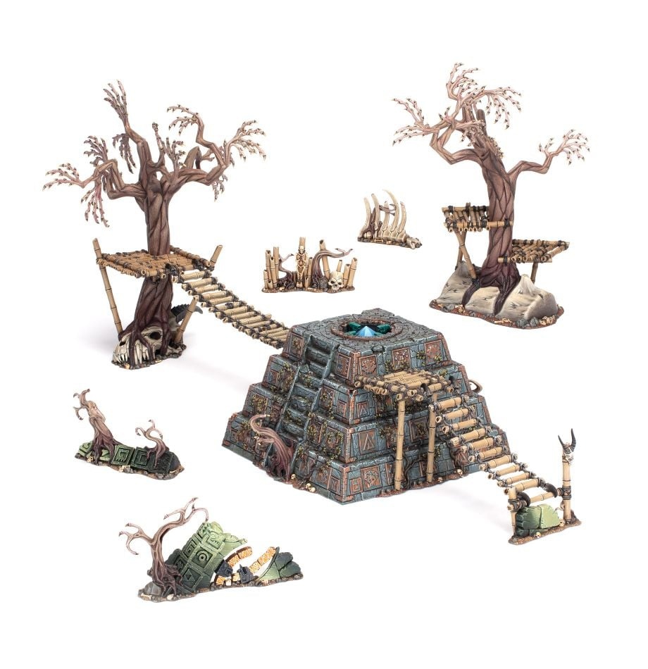 Warcry - Nightmare Quest Terrain Set в литейной мастерской Webway