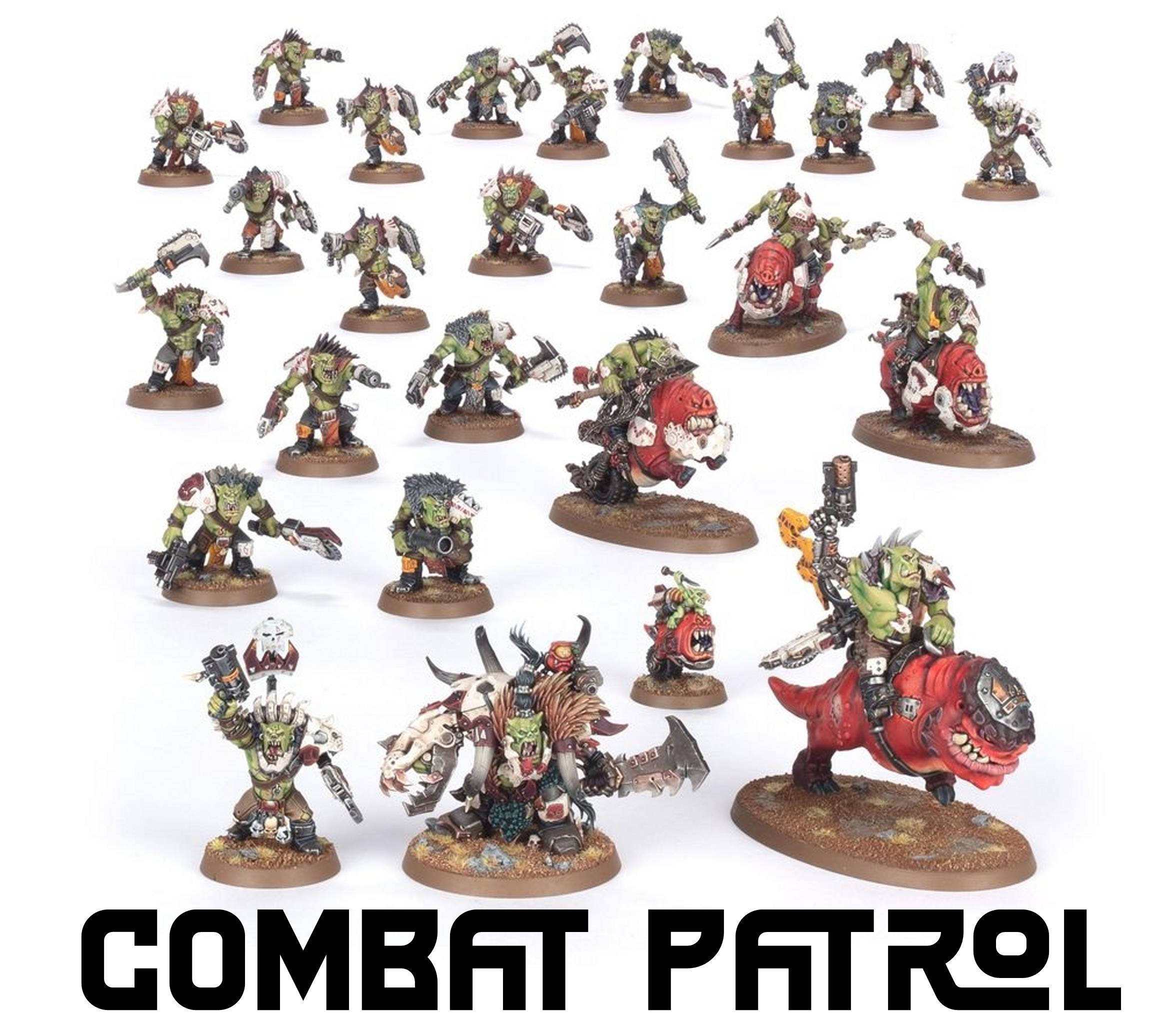 Warhammer 40.000 :: (Starter Set) Combat Patrol - Orks (8 литников) [40K]