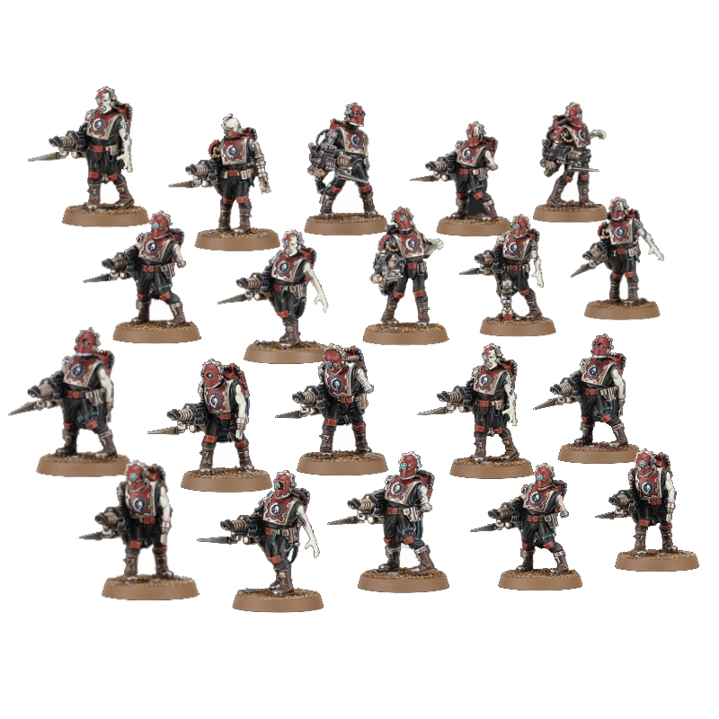 The Horus Heresy :: Adsecularis Tech-thralls (20шт) (4 литника)