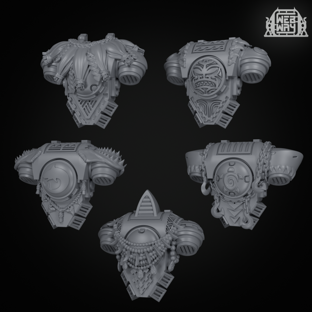 3D печать \Альтернативные модели :: Charharadons Upgrade - Backpack ...