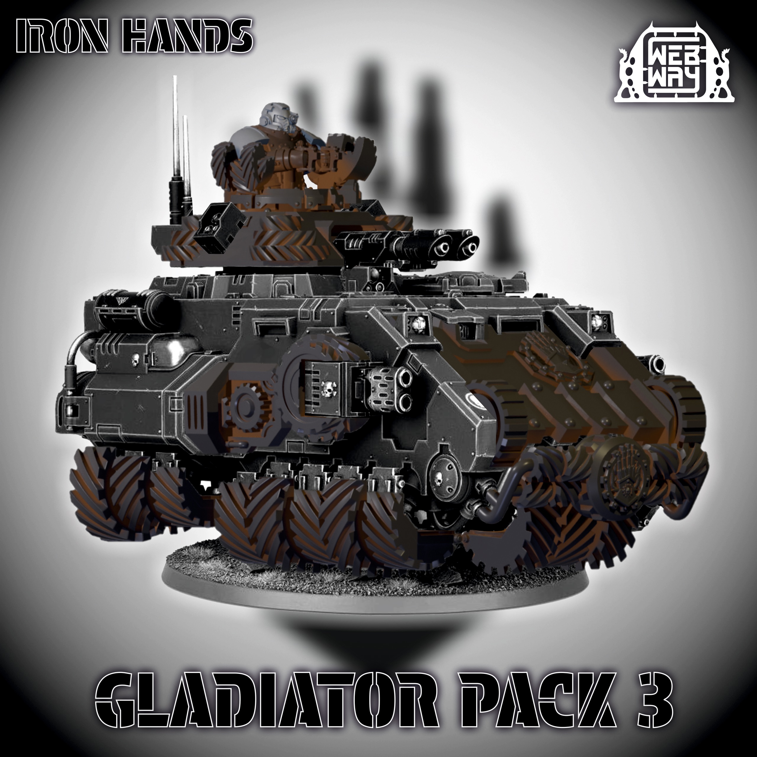 Warhammer 40.000 :: Gladiator - Iron Hands - Set 3 - WebWay (4 литника ...