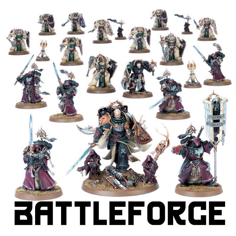 Warhammer 40.000 :: (Starter Set) Battleforce - Dark Angels - Inner ...