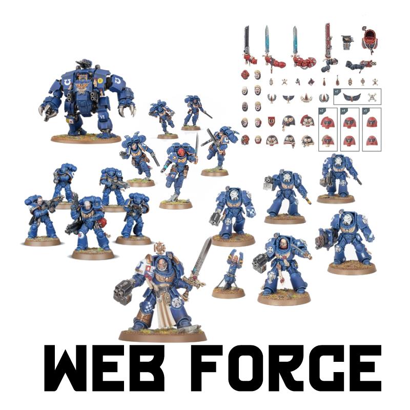 Warhammer 40.000 :: (Starter Set) Web Force - Blood Angels - Deathstorm (new) (13 литников) [40K]
