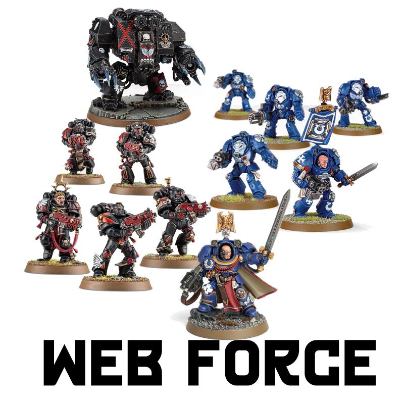 Warhammer 40.000 :: (Starter Set) Web Force - Blood Angels - Deathstorm ...