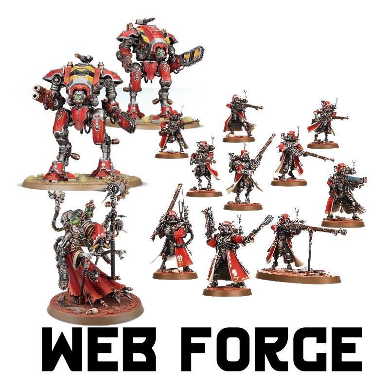 Warhammer 40.000 :: (Starter Set) Web Force - Forgebane - Adeptus Mechanicus (14 литников) [40K]