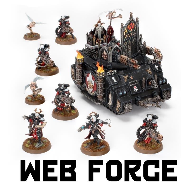 Warhammer 40.000 :: (Starter Set) Web Force - Adepta Sororitas - Piety and Pain (6 литников ...