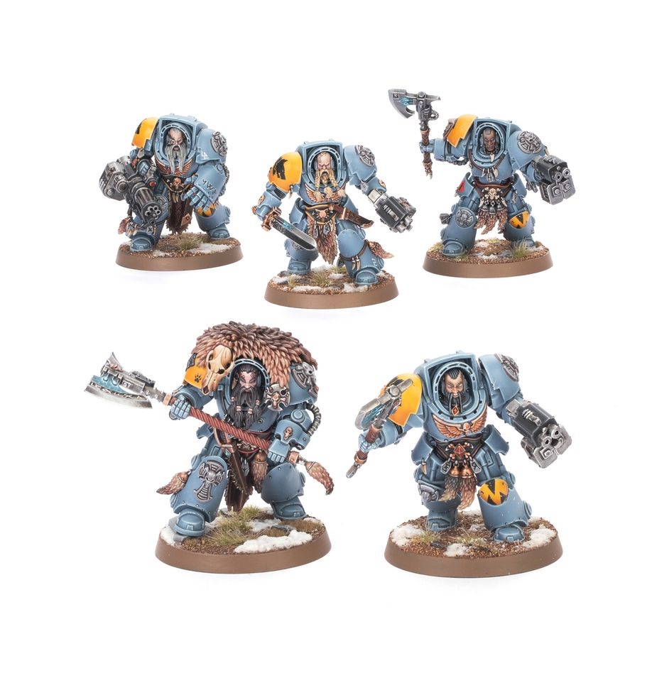 Warhammer 40.000 :: Wolf Guard Terminators (3 литника) (New) [40K]