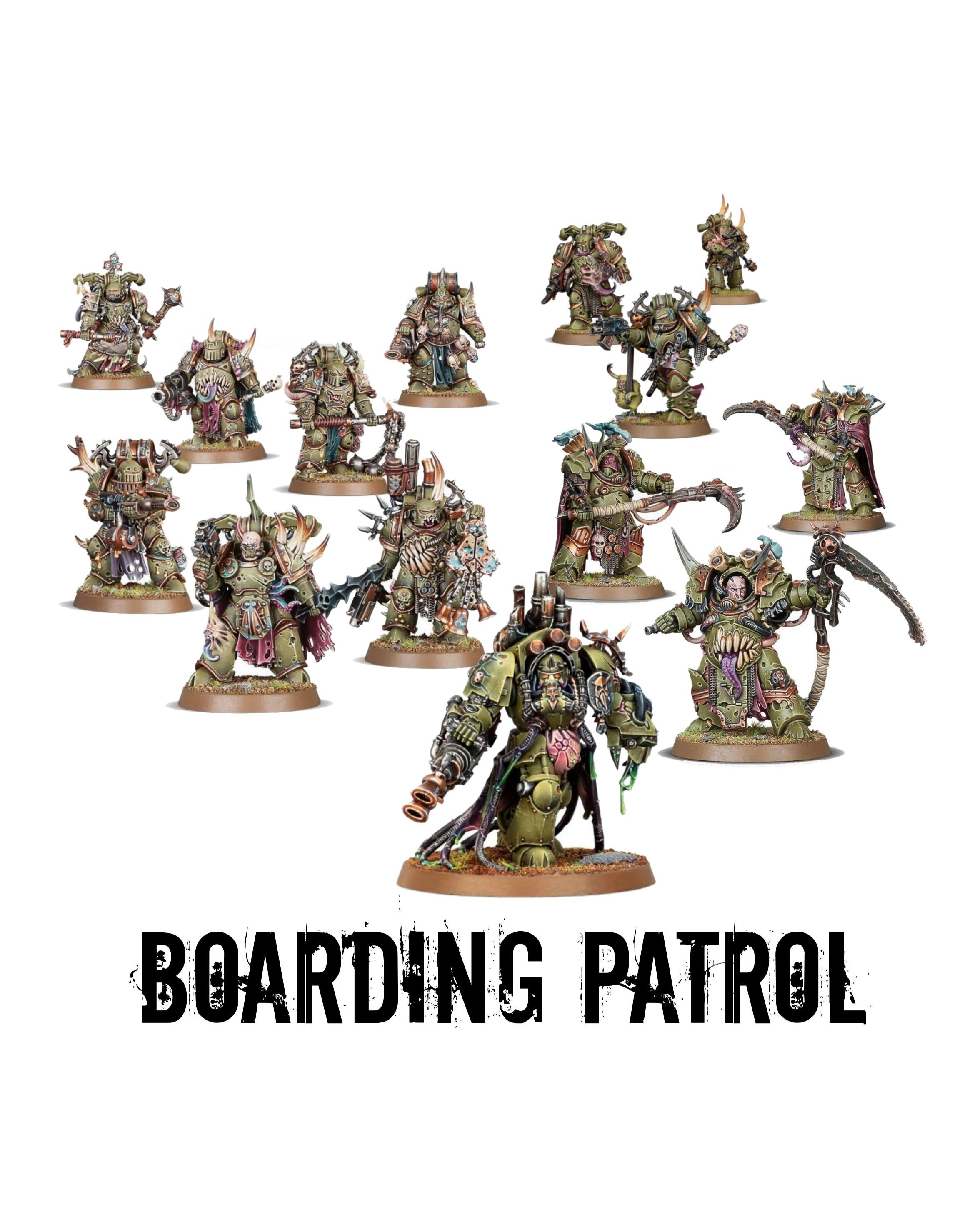 Купить (Starter Set) Boarding Patrol - Death Guard (10 литников) в ...