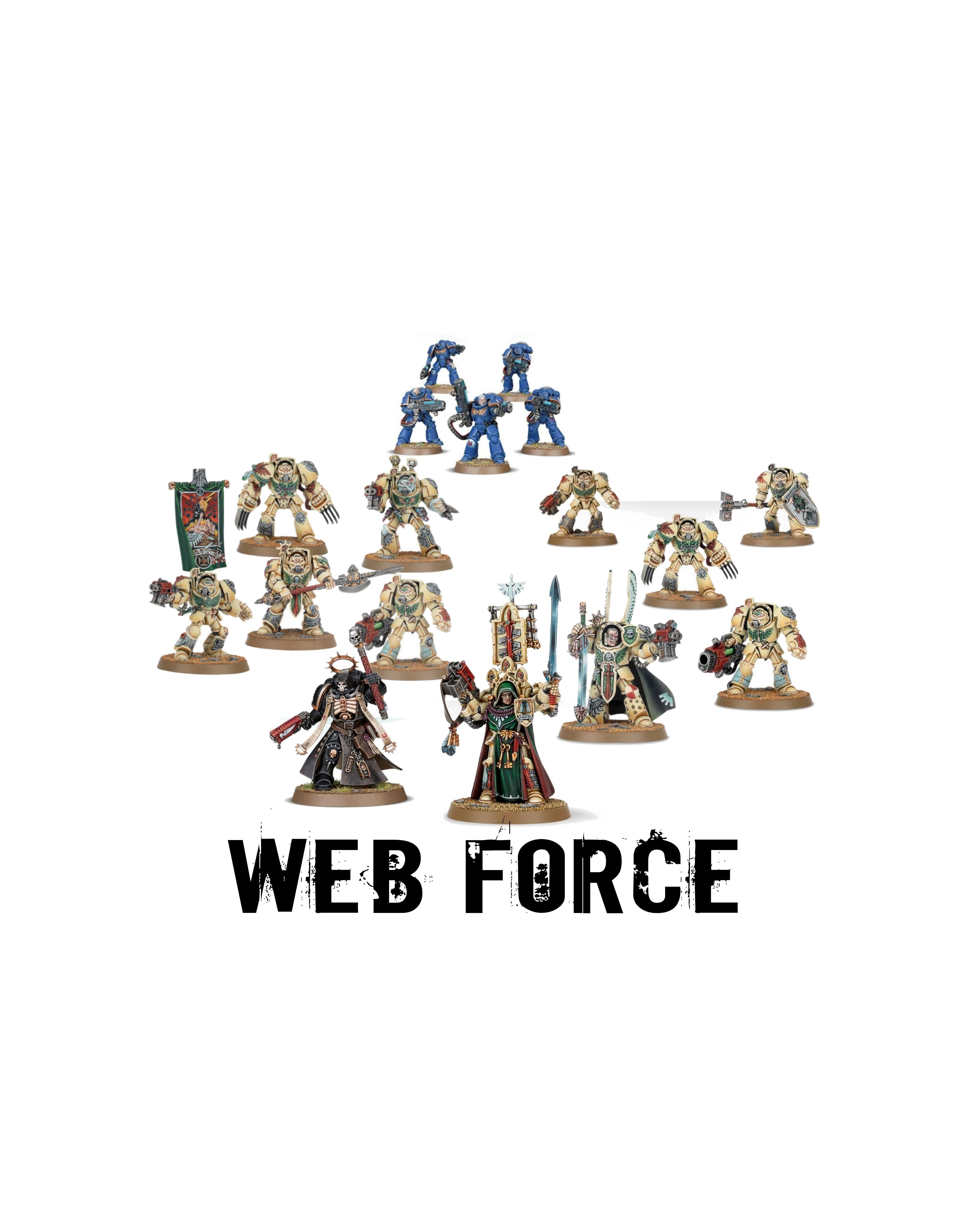 Купить (Starter Set) Web Force - Dark Angels - Deathwing в литейной мастерской Webway