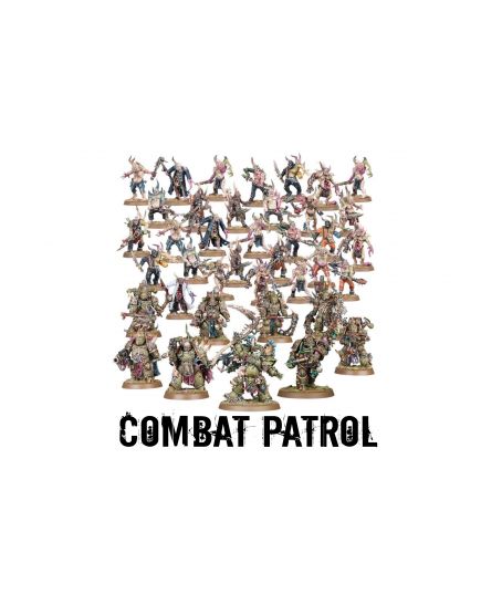 Купить (Starter Set) Combat Patrol - Death Guard - The Shambling Horde (8 литников) в литейной ...