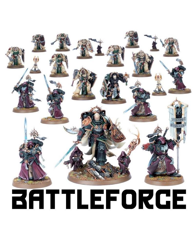 WARHAMMER 40.000 :: (Starter Set) Battleforce - Dark Angels - Inner ...