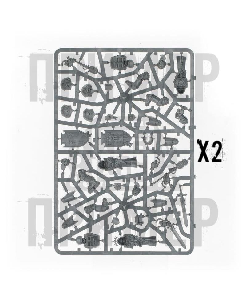 WARHAMMER 40.000 :: (Starter Set) Battleforce - Dark Angels - Inner ...