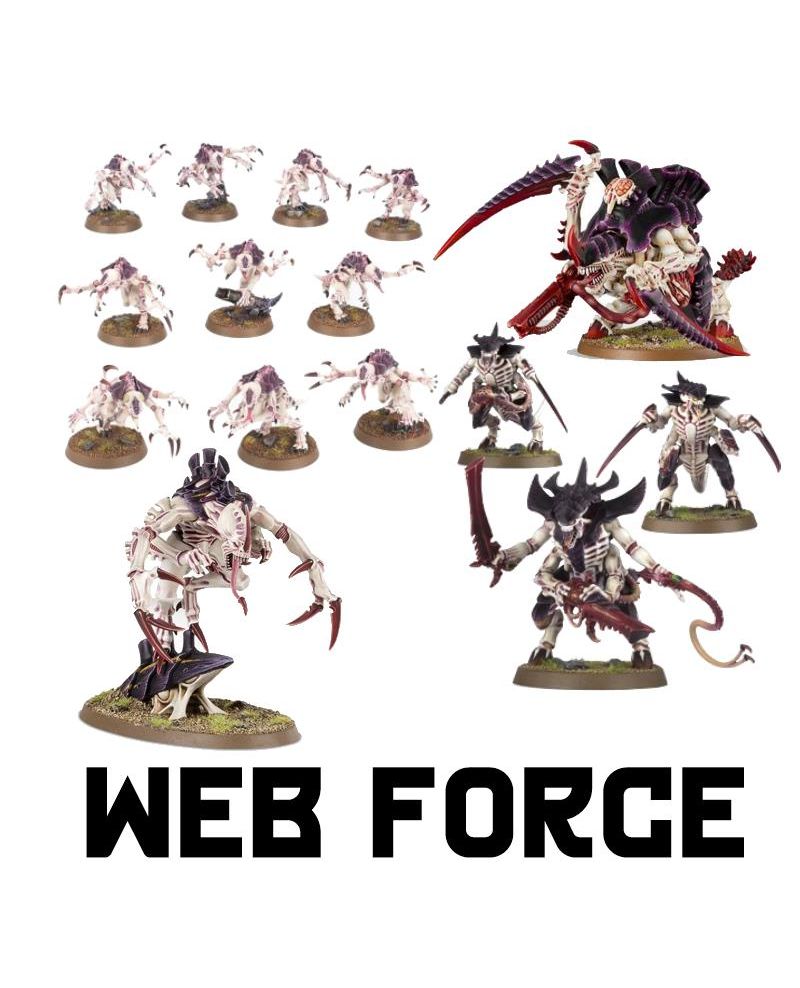 Warhammer 40.000 :: (Starter Set) Web Force - Tyranids - Deathstorm (new) (10 литников) [40K]