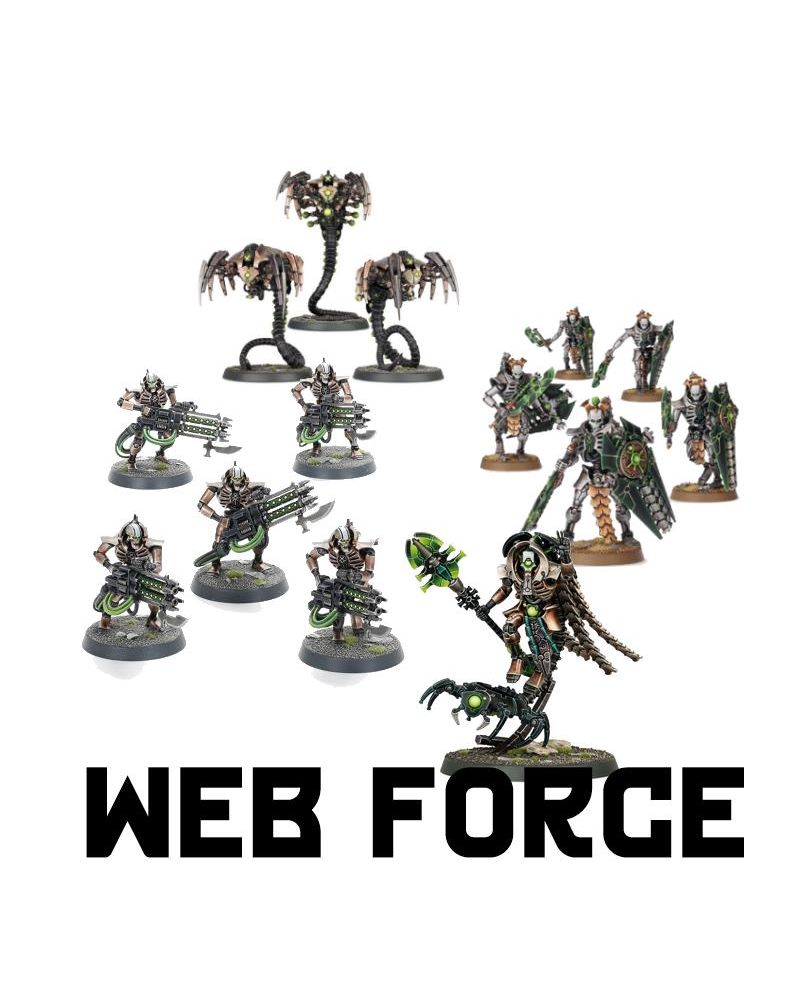 WARHAMMER 40.000 :: (Starter Set) Web Force - Forgebane - Necrons (10 ...