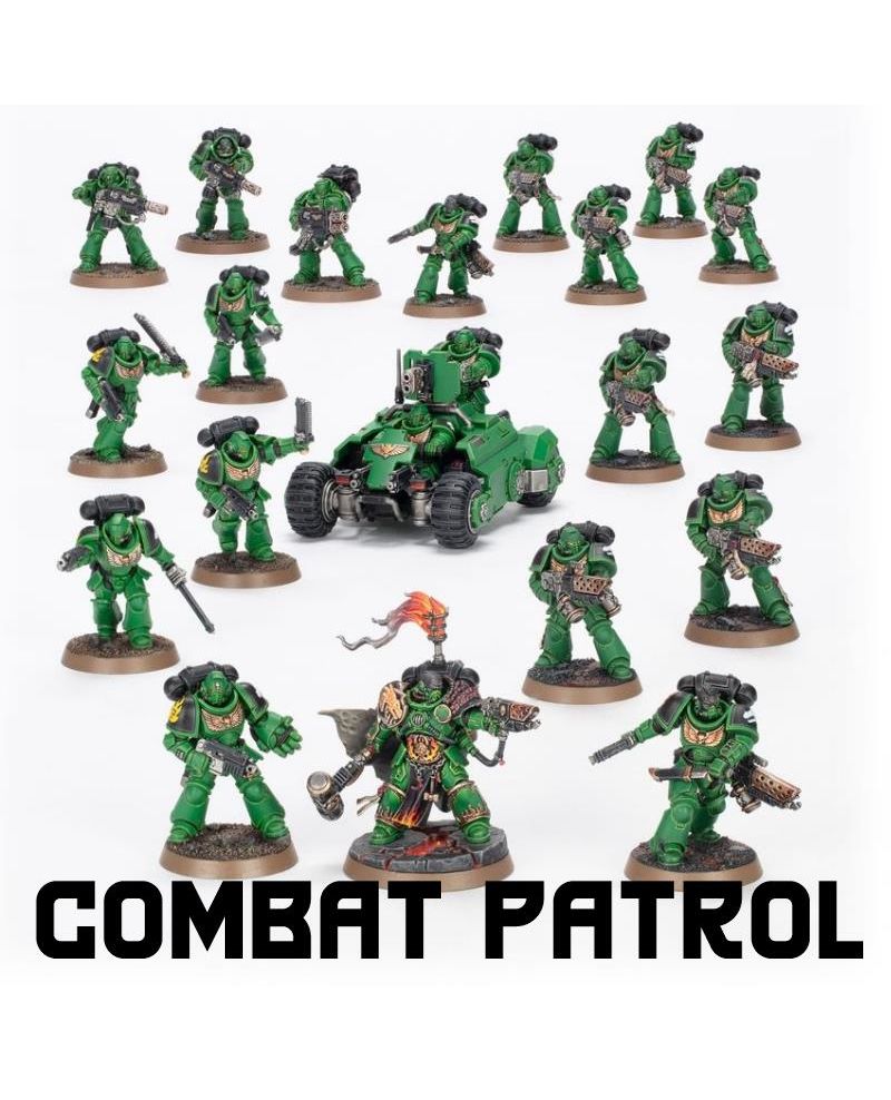 Warhammer 40.000 :: (Starter Set) - Combat Patrol - Salamanders (9 литников) [40K]